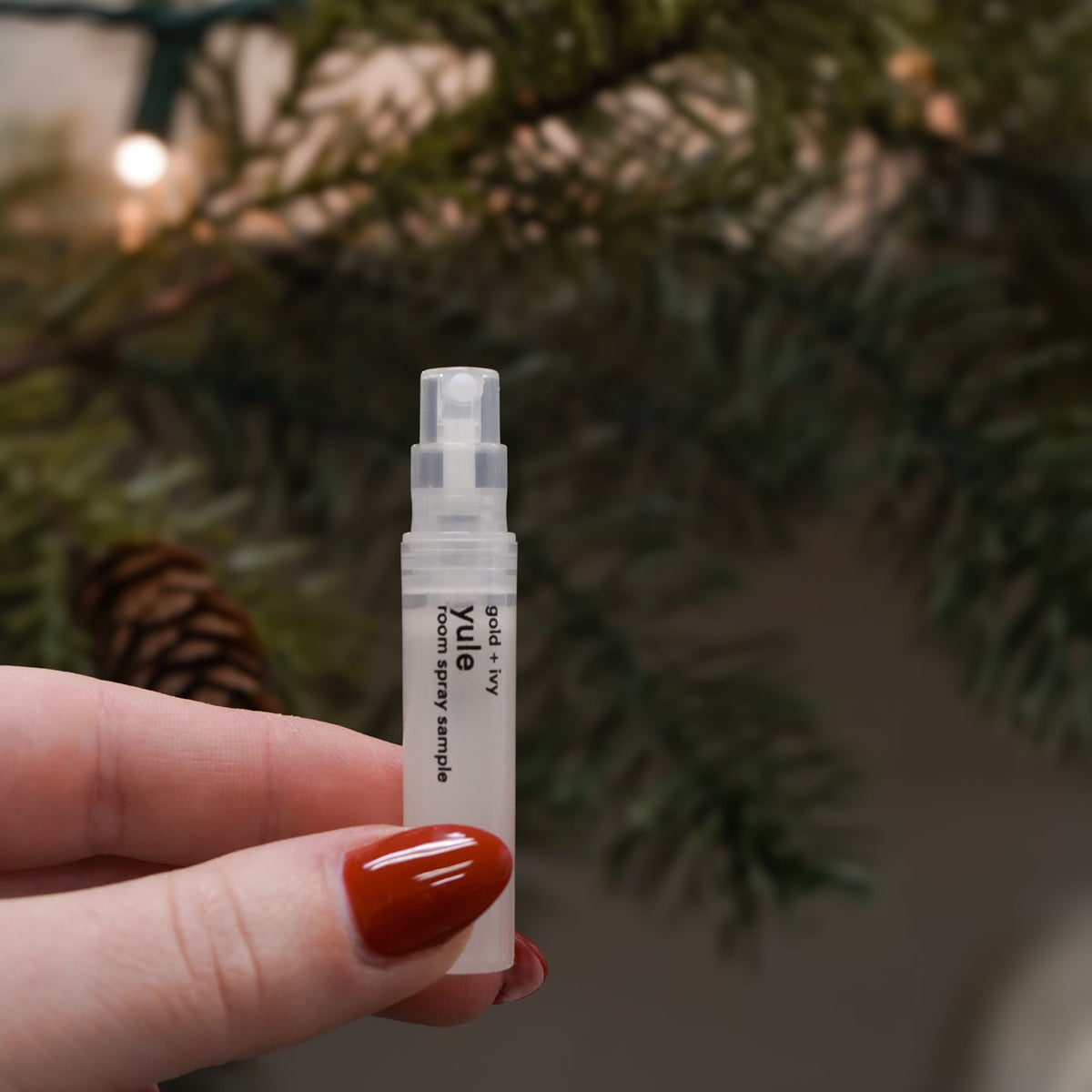 single room spray sample – gold + ivy