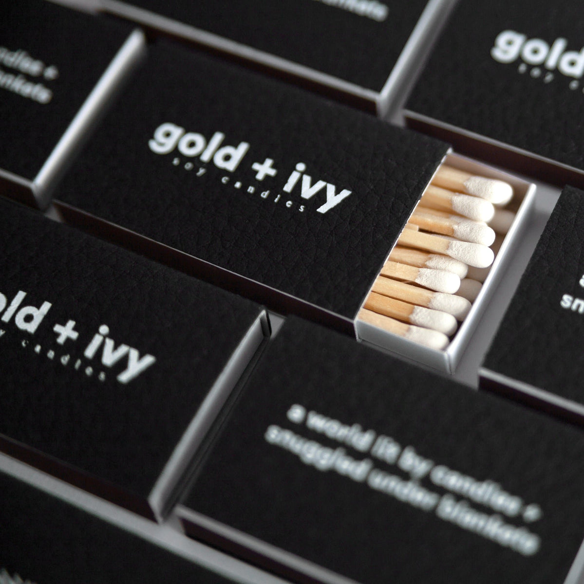 matchbox – gold + ivy